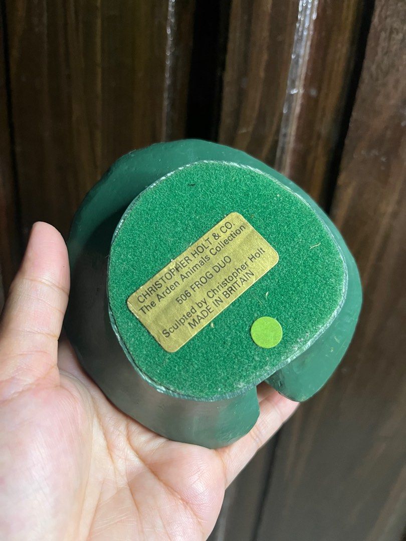 Frog Display from Britain, Furniture & Home Living, Home Decor, Other ...