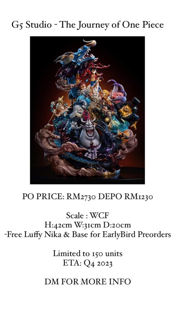 G5 Studio - The Journey of One Piece, Hobbies & Toys, Toys & Games on ...