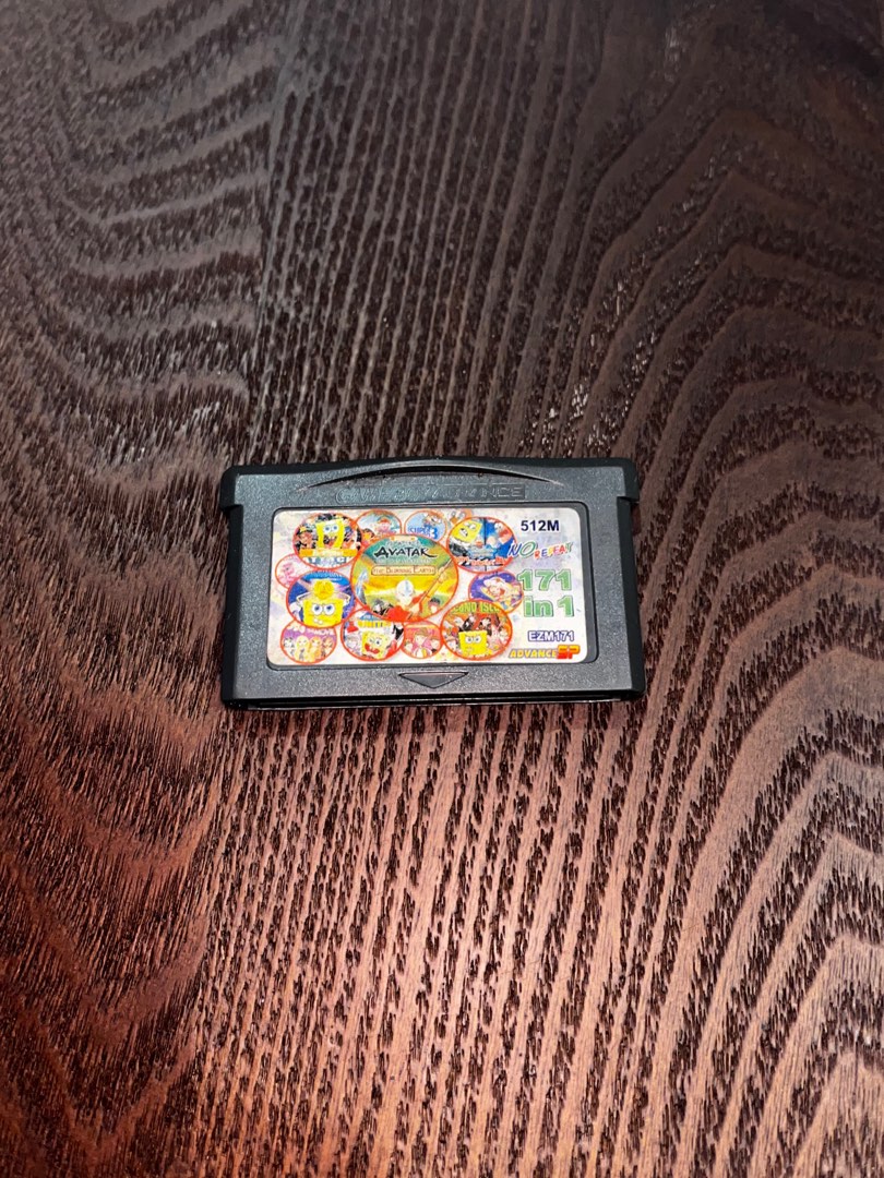 GAMEBOY advanced game cartridge mix cartoons, Video Gaming, Video Game ...