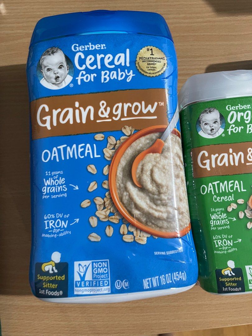 Gerber 1st foods Oatmeal and Rice Cereal Brand new from USA! Late ...