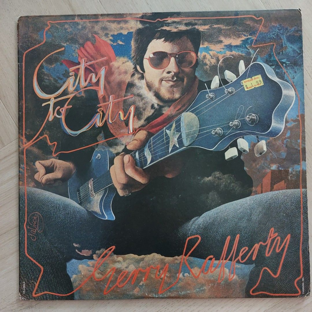 Gerry Rafferty- City to City vinyl record, Hobbies & Toys, Music ...
