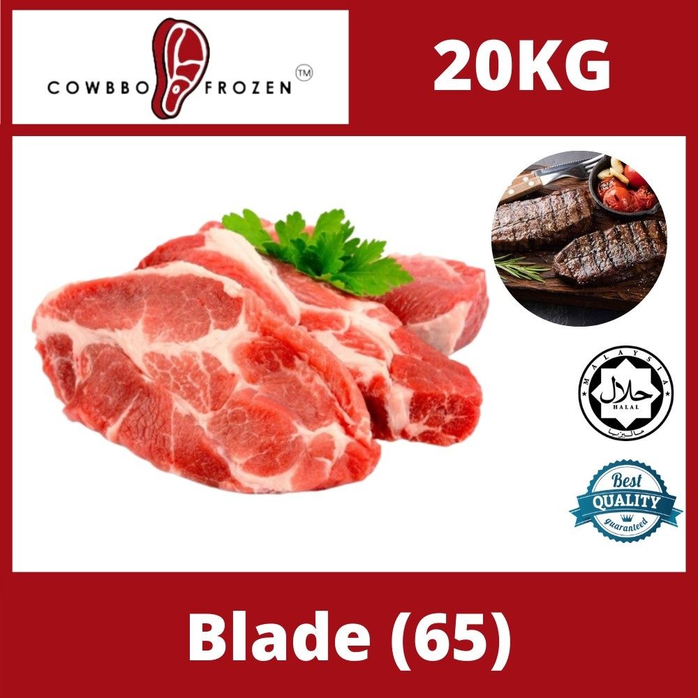 [HALAL] BEEF BLADE (65) 1KG ( ONLY DELIVERY KLANG VALLEY AREA ), Food ...