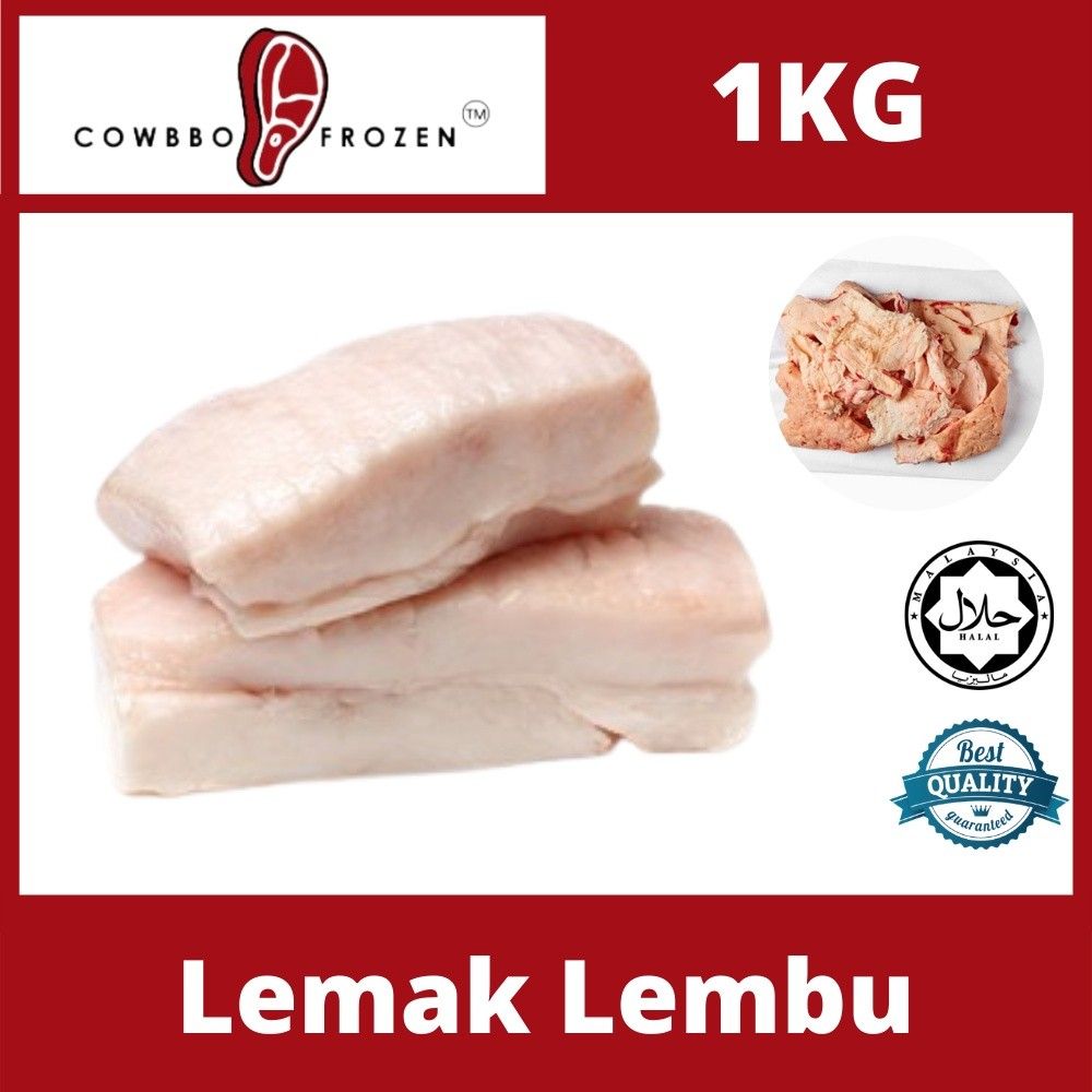 [HALAL] COW FAT / LEMAK LEMBU 1KG ( ONLY DELIVERY KLANG VALLEY AREA ...