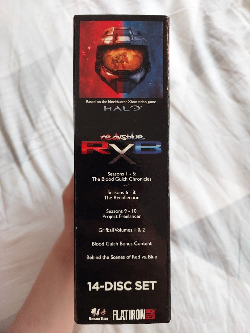 Halo RVBX: Ten Years of Red vs. Blue Box Set, Hobbies & Toys, Toys ...