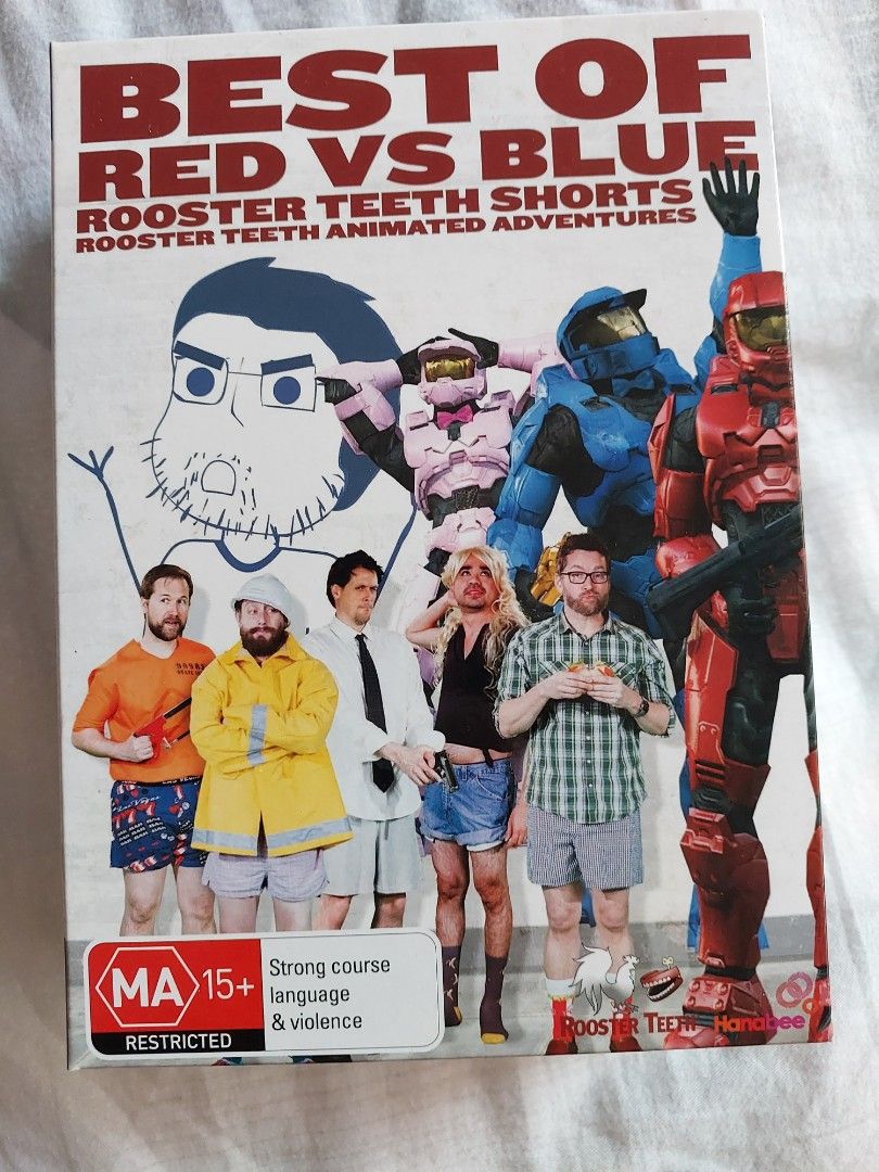 Halo RVBX: Ten Years of Red vs. Blue Box Set, Hobbies & Toys, Toys ...