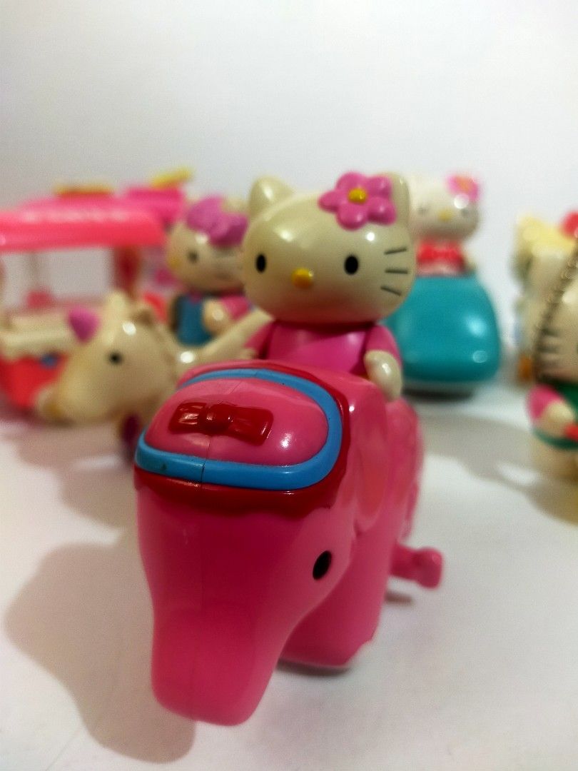 Hello Kitty and Elephant, Hobbies & Toys, Toys & Games on Carousell