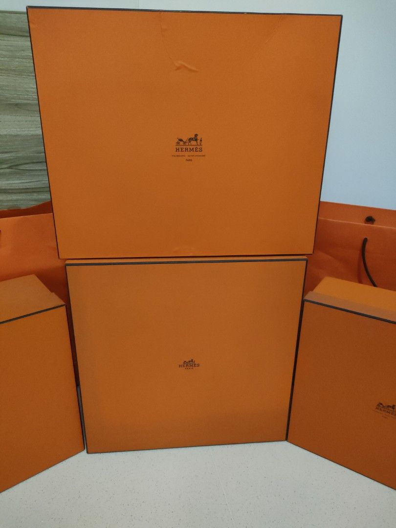 Hermes boxes Birkin, Evelyn, Garden Party, Luxury, Accessories on Carousell