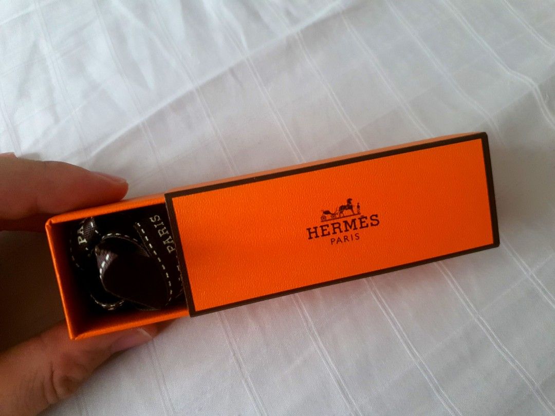 Hermes Small Box (With ribbon), Luxury, Accessories on Carousell