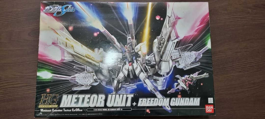 HG 1/144 Gundam Seed Meteor Unit + Freedom Gundam, Hobbies & Toys, Toys ...