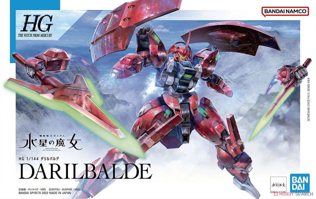 HG Darilbalde Gundam neon decal 達里魯巴路迪 螢光高達水貼, 興趣及遊戲, 玩具 & 遊戲類 - Carousell