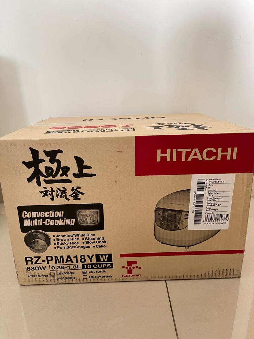 Hitachi Rice Cooker, TV & Home Appliances, Kitchen Appliances, Cookers ...