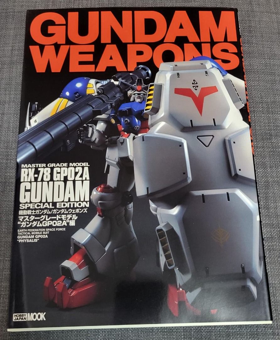 Hobby Japan Mook原裝日文正版 GUNDAM WEAPONS Special Edition RX-78 GP02A 全新 ...
