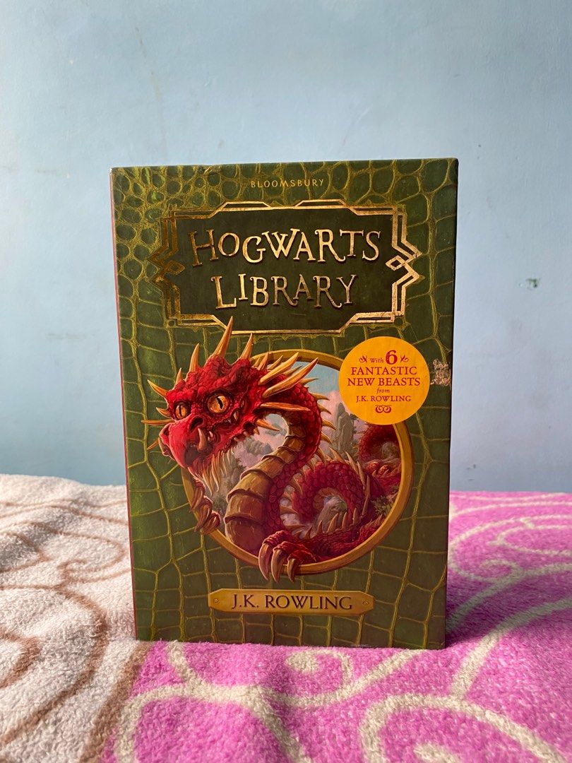 Hogwarts Library Books Set, Hobbies & Toys, Books & Magazines, Fiction ...