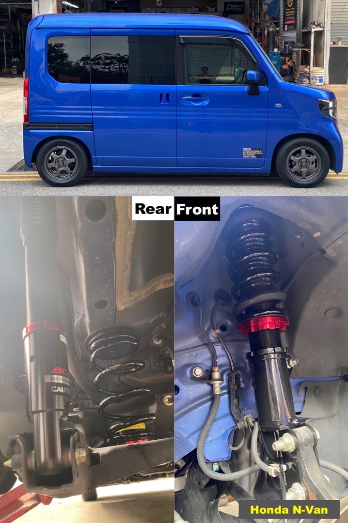 Honda N-Van 13+ on BCV1(VN) Coilover (A-137), Car Accessories, Accessories on Carousell