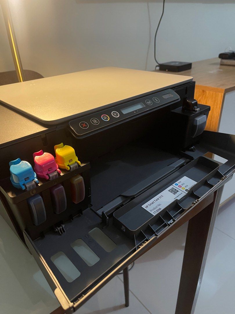 HP Smart Tank 515 ALL IN 1 Wireless Printer with INK, Computers & Tech ...