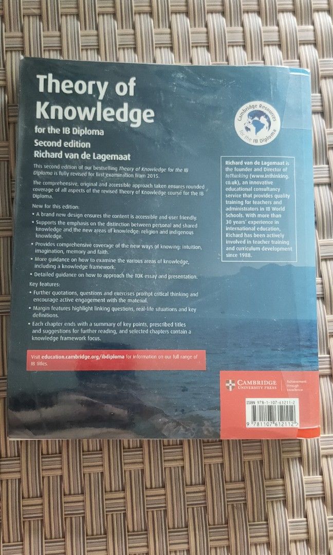 IB TOK textbook, Hobbies & Toys, Books & Magazines, Textbooks on Carousell