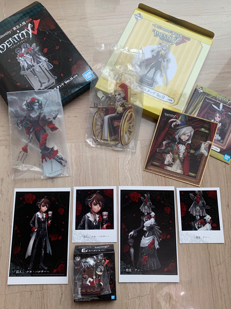 Identity V Ichiban Kuji 4th & 5th, Hobbies & Toys, Memorabilia ...