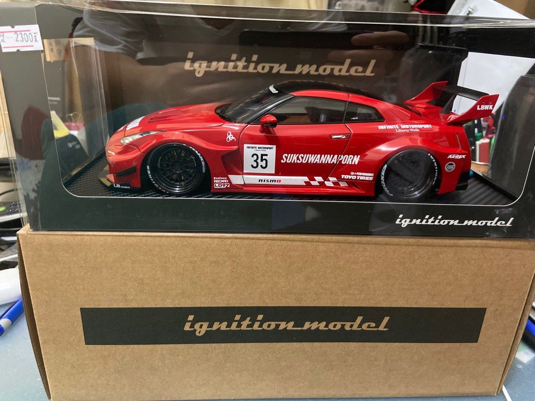 IGNITION model 1/18 GTR R35, 興趣及遊戲, 玩具 & 遊戲類 - Carousell