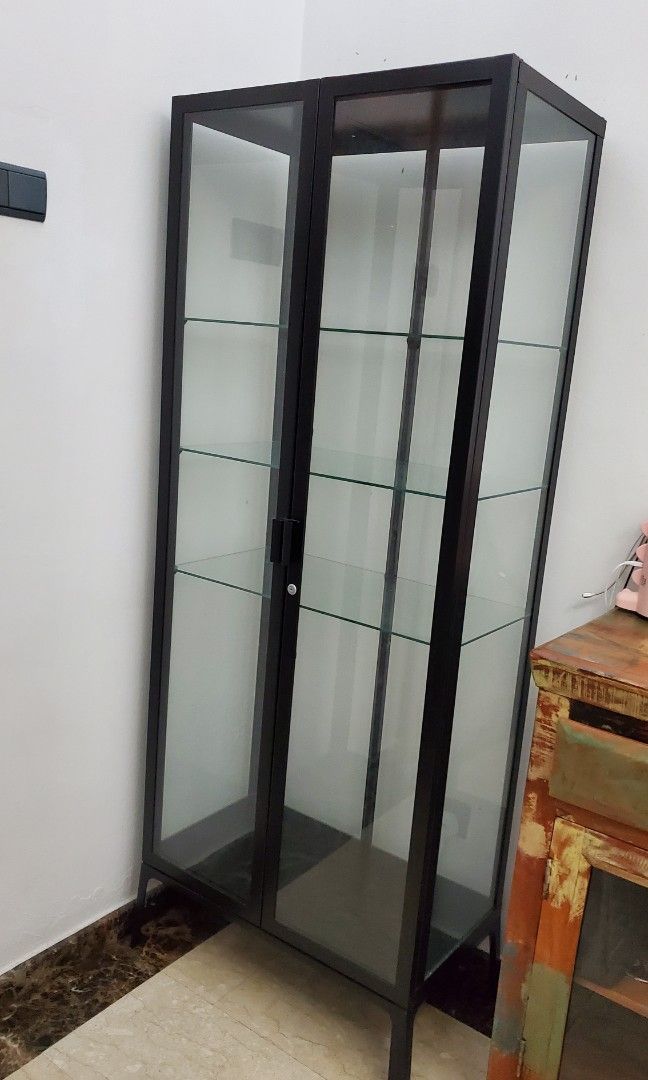 IKEA Milsbo display cabinet, Furniture & Home Living, Furniture ...