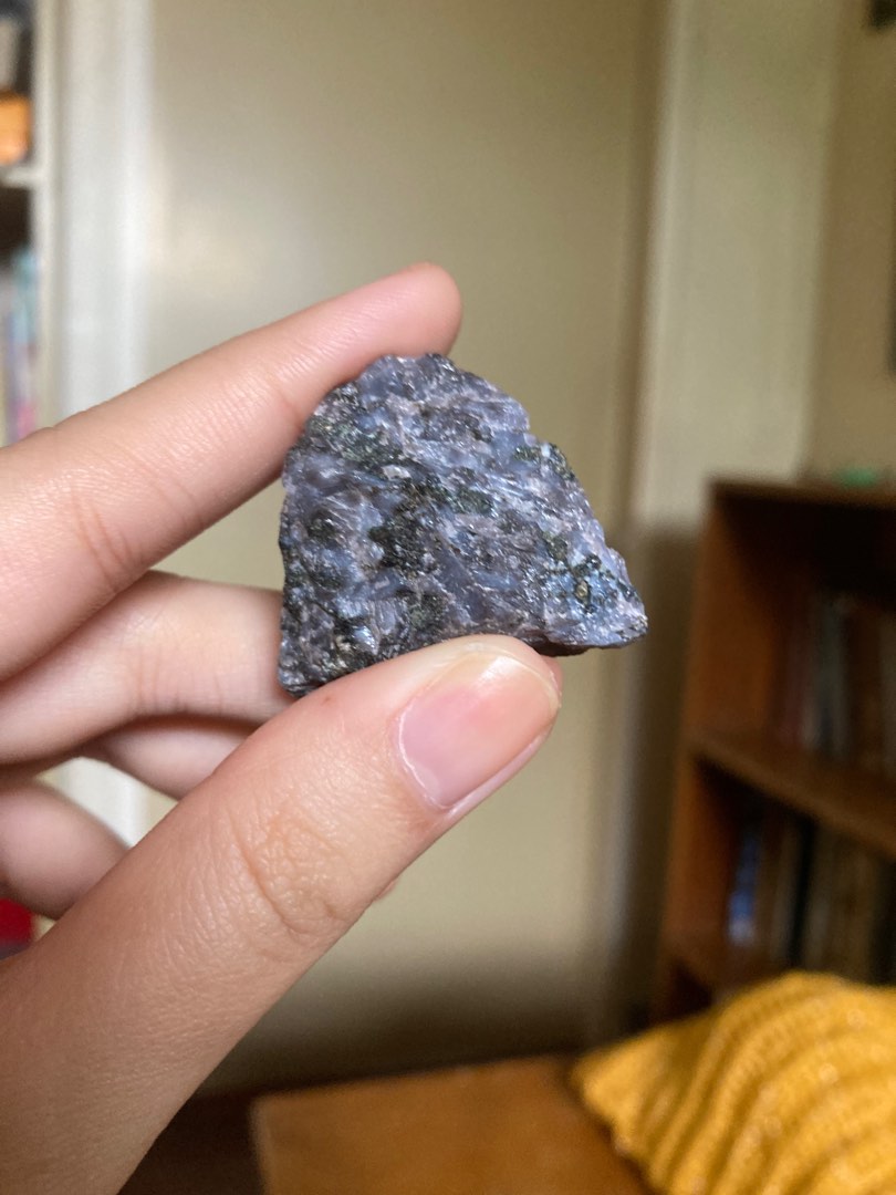 Indigo Gabbro raw specimen, Women's Fashion, Jewelry & Organizers ...