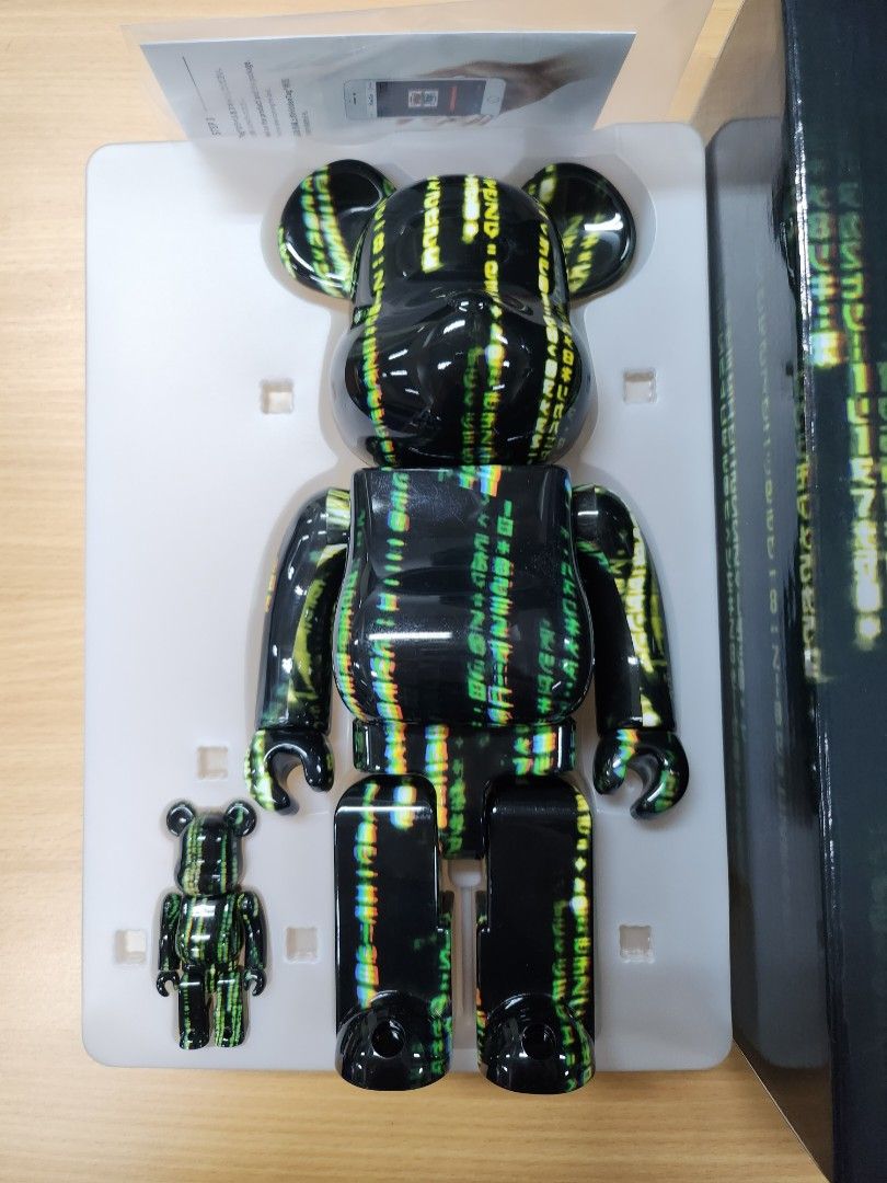 INSTOCK Bearbrick The Matrix Resurrections 400% + 100%, Hobbies & Toys ...