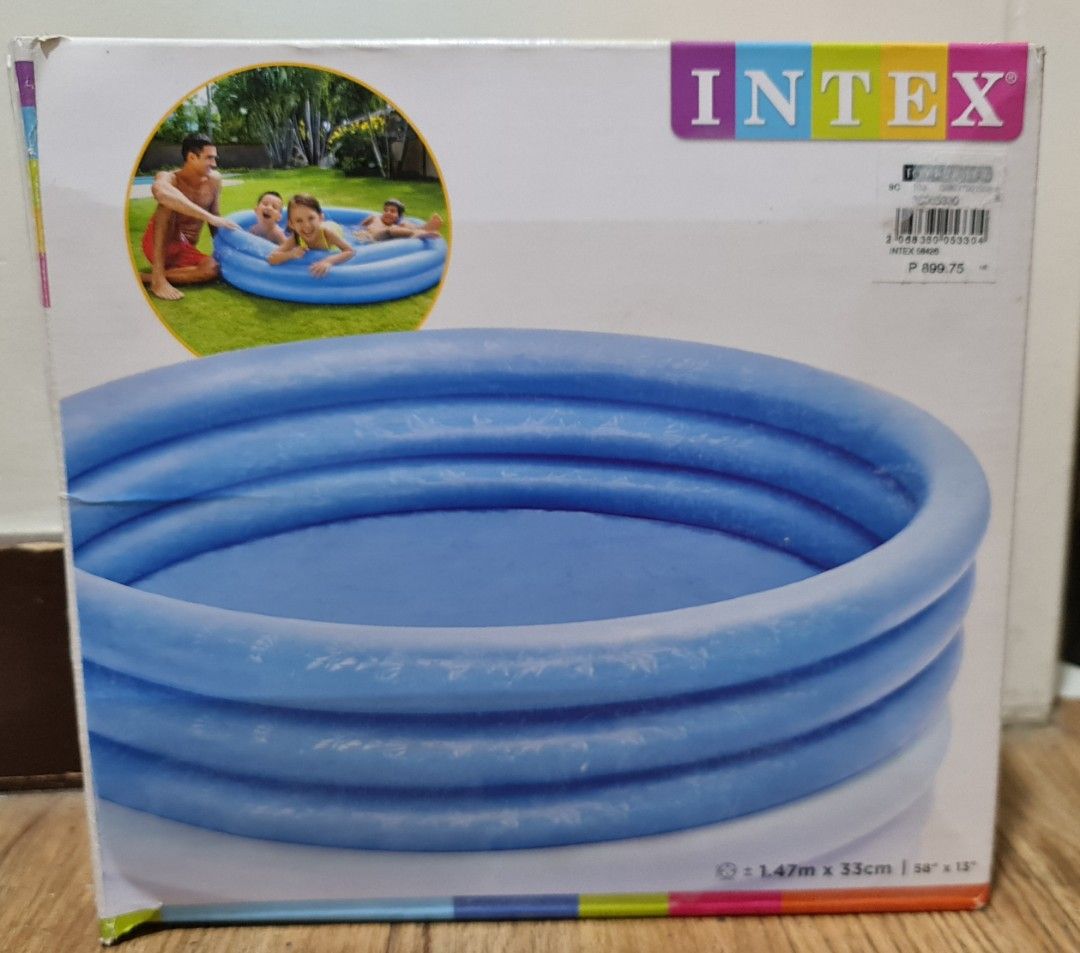 Intex inflatable swimming pool, Hobbies & Toys, Toys & Games on Carousell