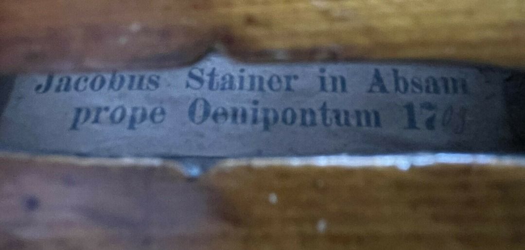 Jacobus Stainer in Absam >100 years old, Hobbies & Toys, Music & Media ...