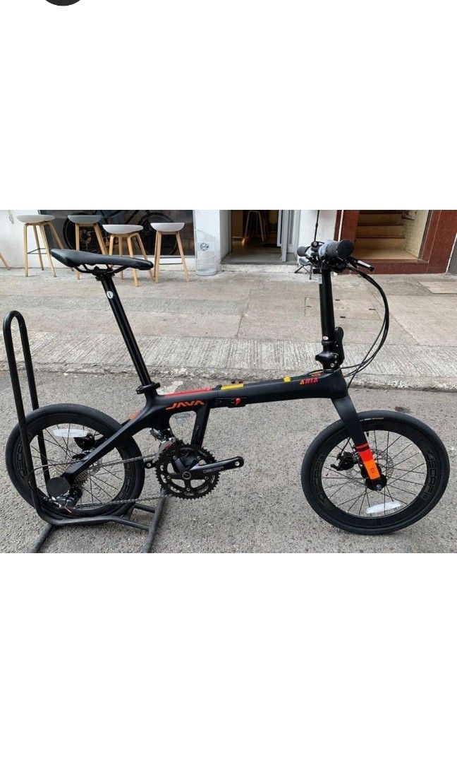 java aria carbon摺車, 運動產品, 單車及配件, 單車 - Carousell