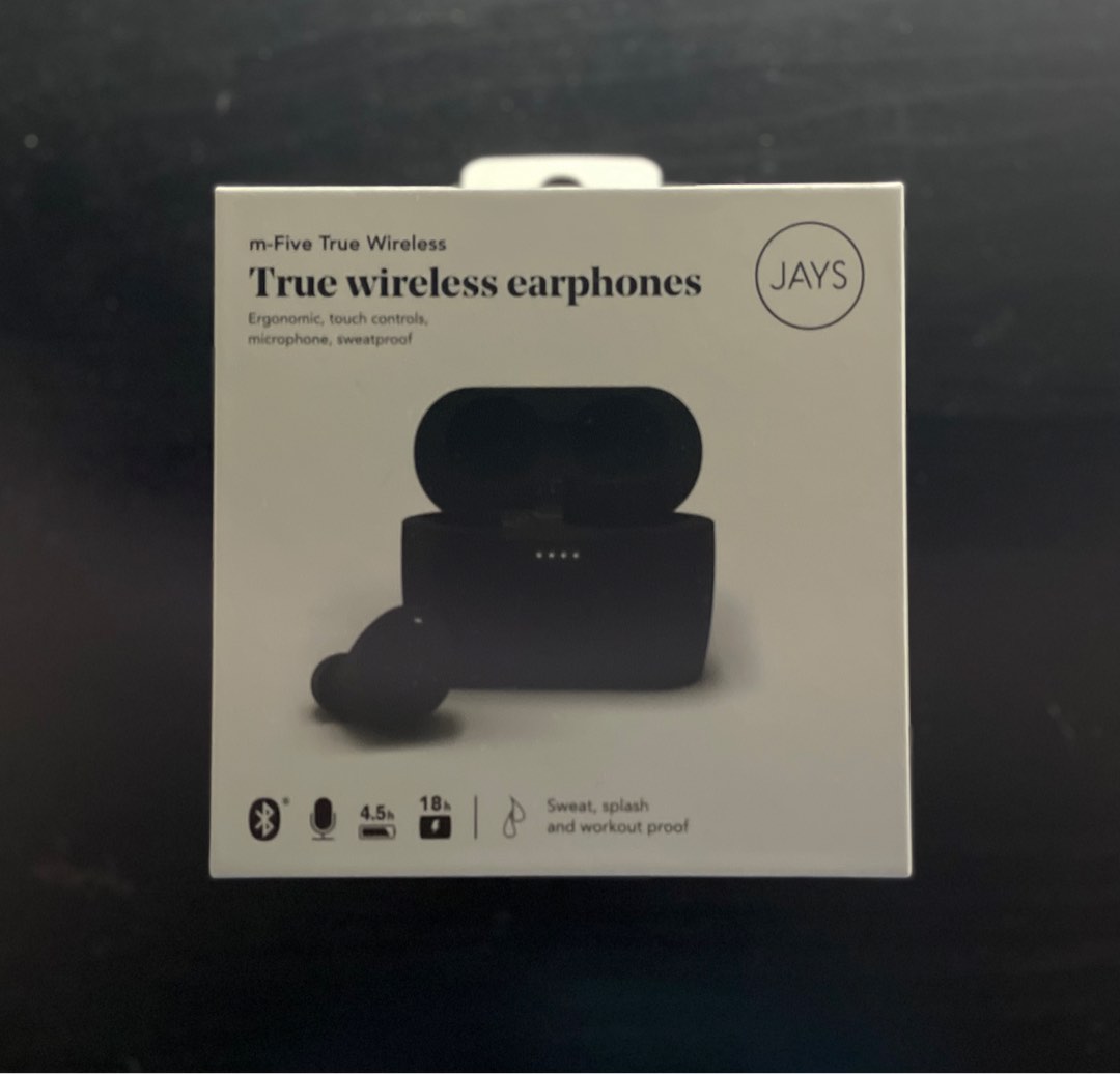 Jays m-Five True Wireless earphones, Audio, Earphones on Carousell