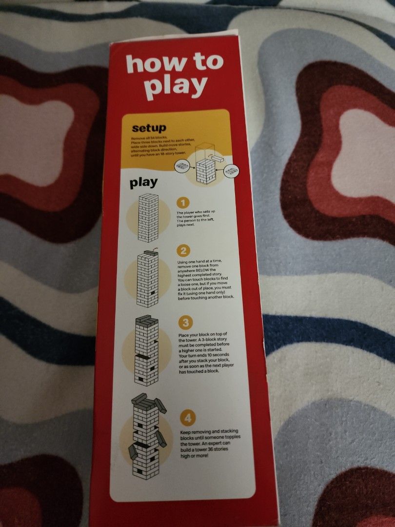 Jenga McDonald's French Fries, Hobbies & Toys, Toys & Games on Carousell