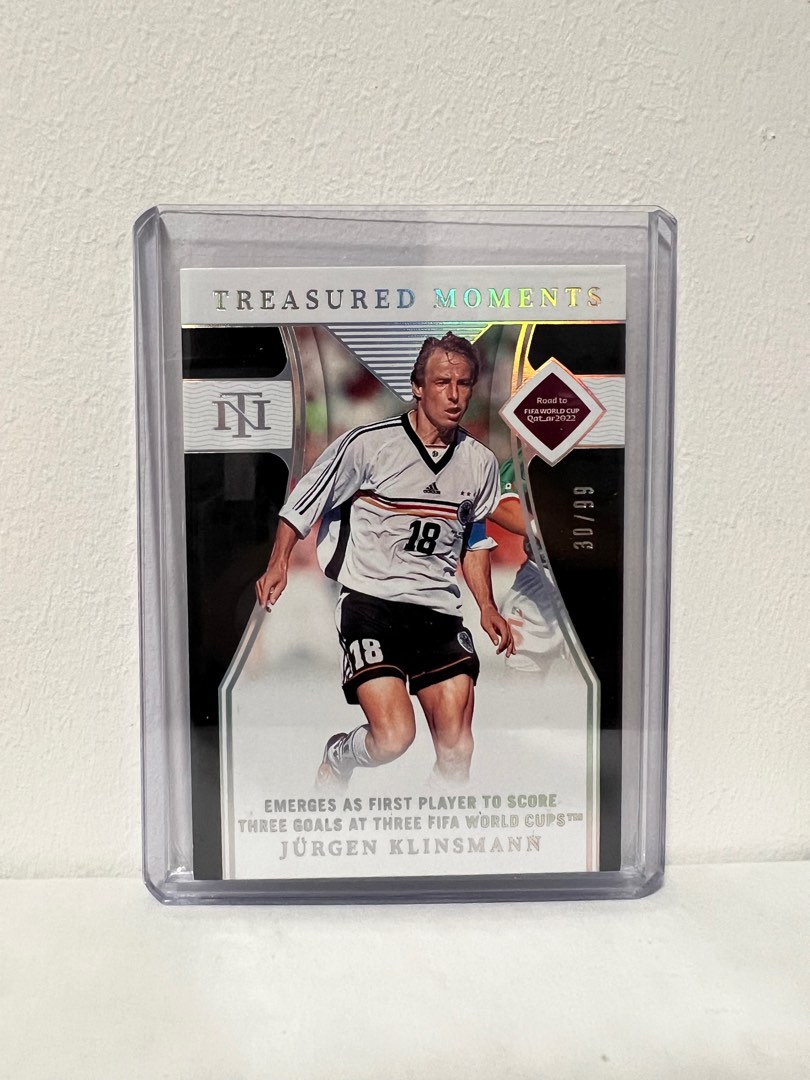 Jurgen Klinsmann Treasured Moments /99, Hobbies & Toys, Memorabilia ...