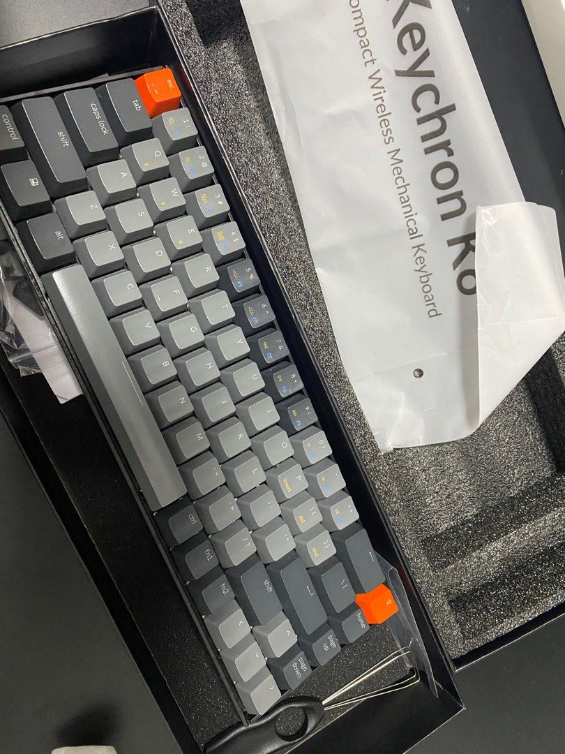 Keychron K6 Wireless Mechanical Keyboard, Computers & Tech, Parts ...