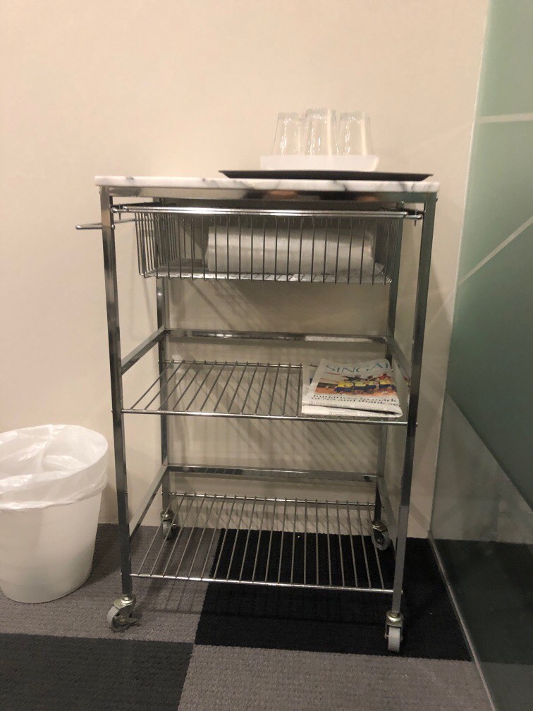 Kitchen Side Table with storage, Furniture & Home Living, Furniture ...