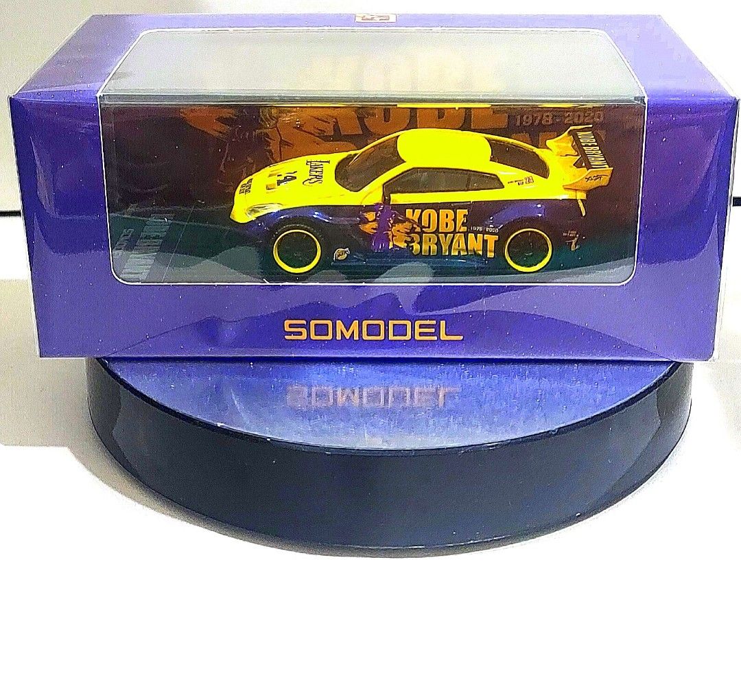 KOBE BRYANT LAKERS Limited Edition!!!DIECAST CAR MODEL 1/64 (SO MODEL ...