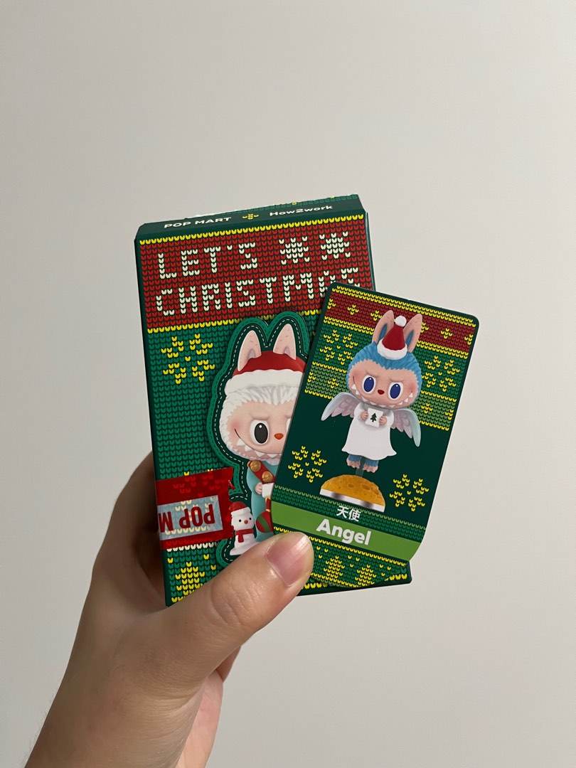 Labubu Christmas - Angel, Hobbies & Toys, Toys & Games on Carousell