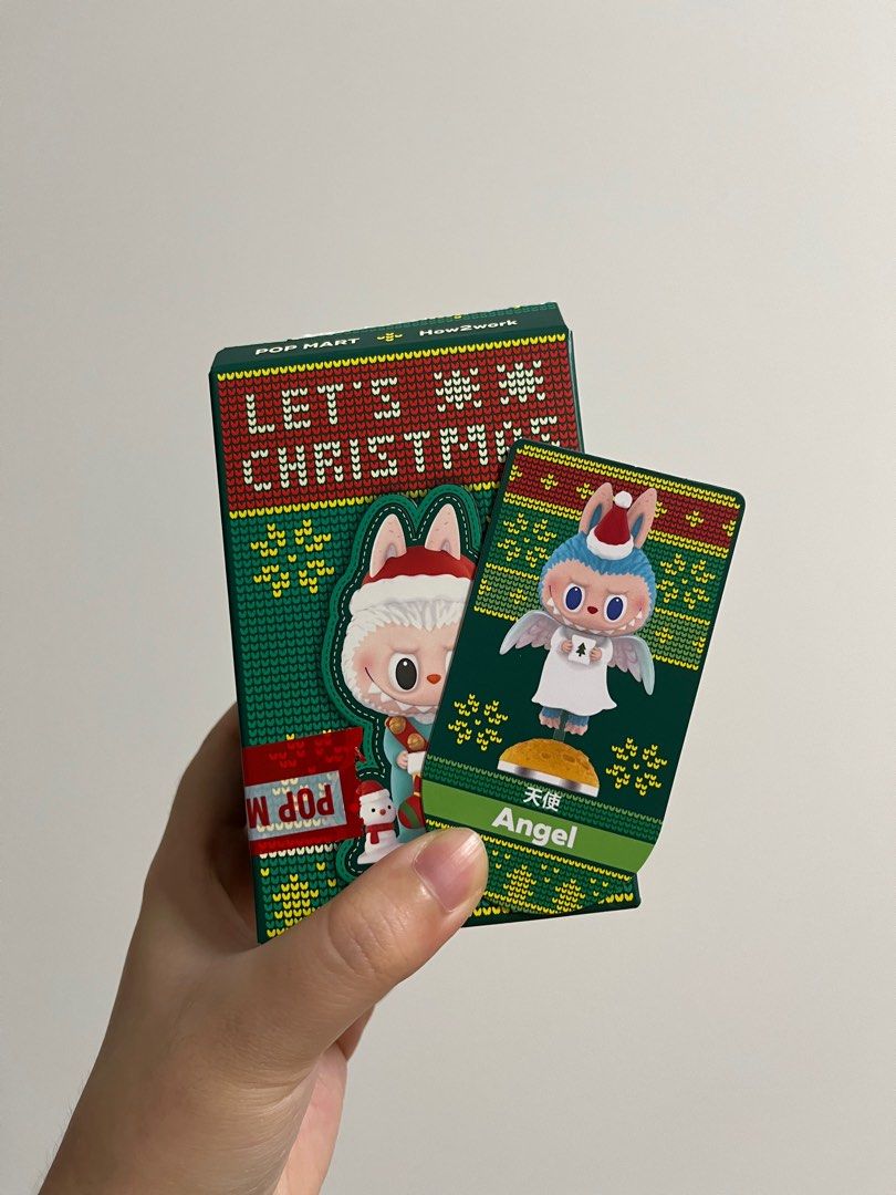 Labubu Christmas - Angel, Hobbies & Toys, Toys & Games on Carousell