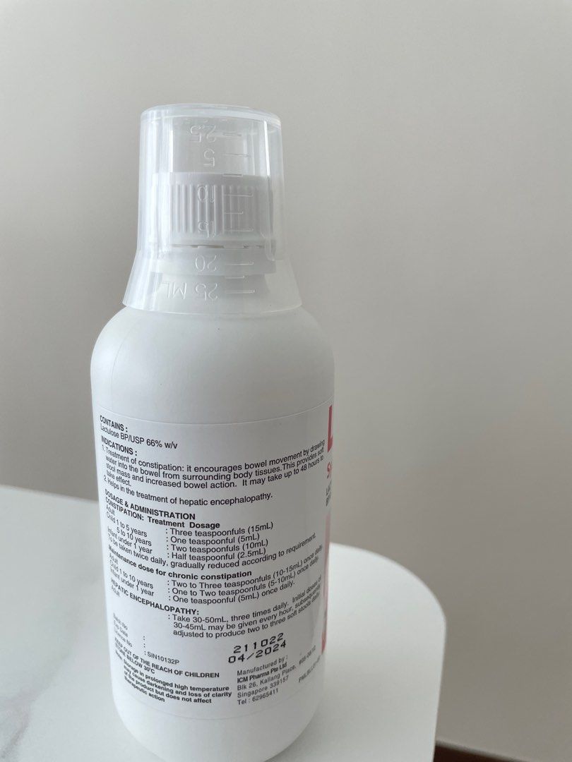 Lactus syrup, Health & Nutrition, Medical Supplies & Tools on Carousell