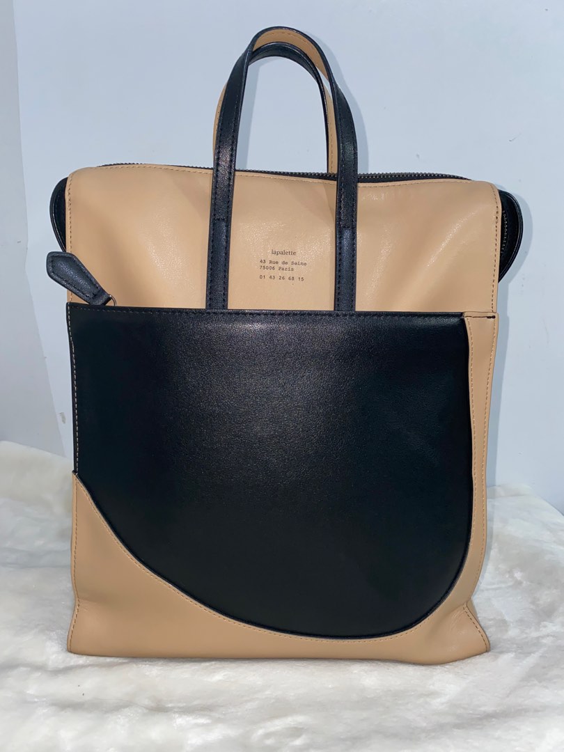 Lapalette Leather Backpack, Luxury, Bags & Wallets on Carousell