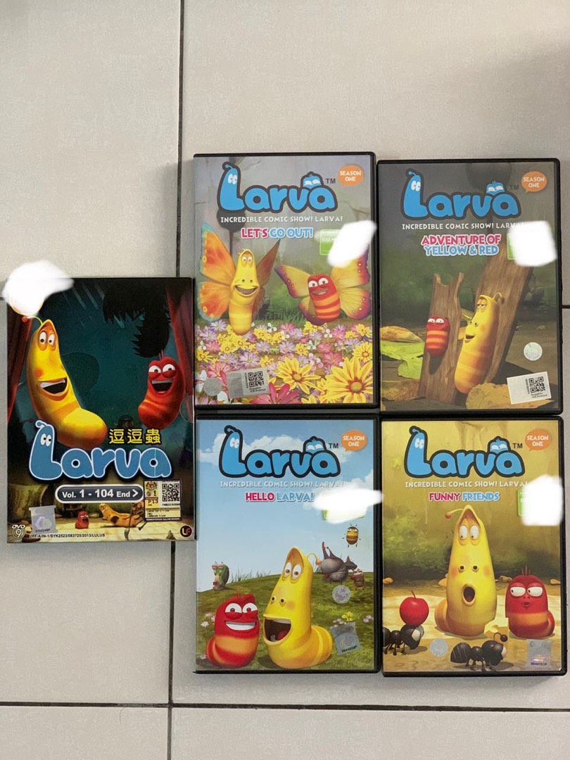 Larva DVD, Hobbies & Toys, Music & Media, CDs & DVDs on Carousell