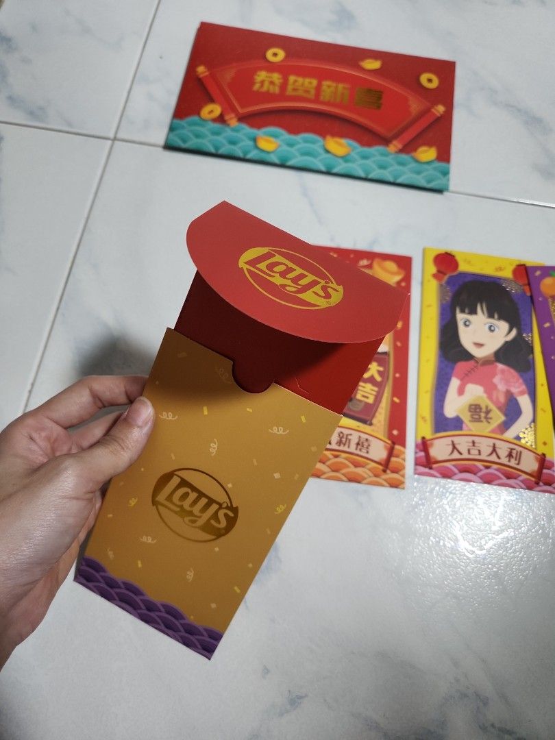 Lays Red Packet, Everything Else on Carousell
