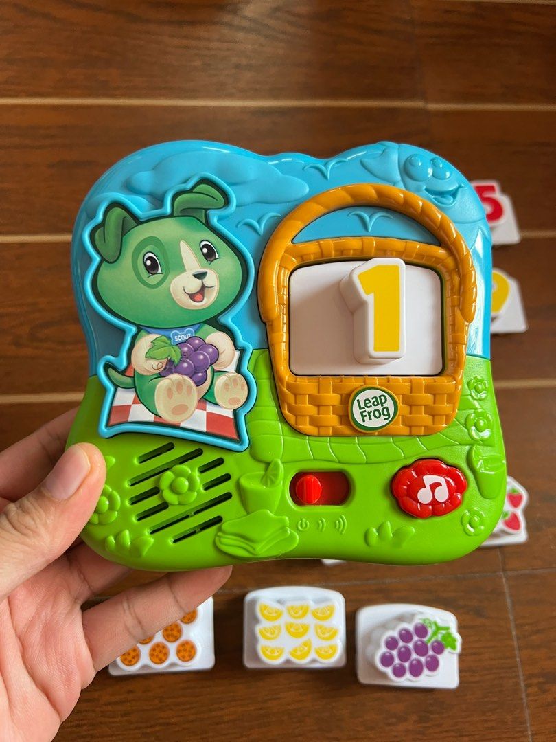 Leapfrog Magnetic Fridge Numbers Set Scout, Hobbies & Toys, Toys ...