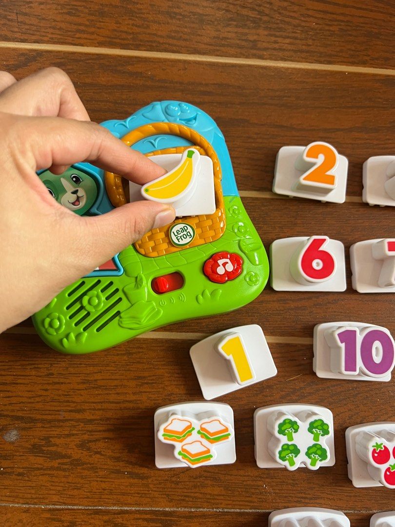 Leapfrog Magnetic Fridge Numbers Set Scout, Hobbies & Toys, Toys ...