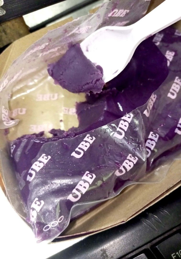 Leche Flan & Ube, Food & Drinks, Chilled & Frozen Food on Carousell
