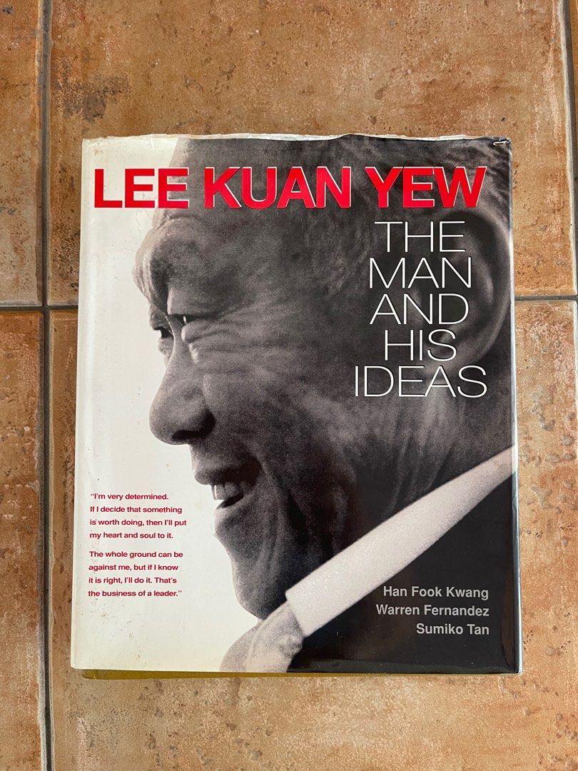Lee Kuan Yew Book: The Man and His Ideas, Hobbies & Toys, Books ...