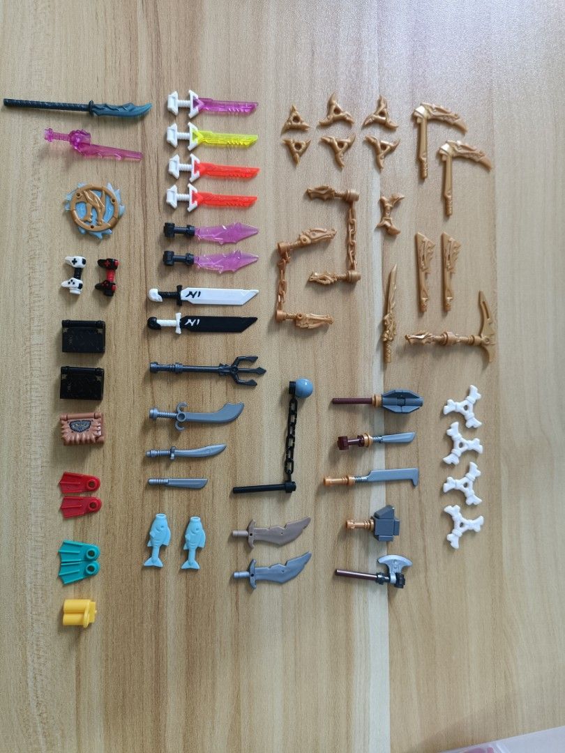 [Cheap]Lego Accessories|Lego Ninjago|Lego Helmet|Lego Sword|Lego Body ...