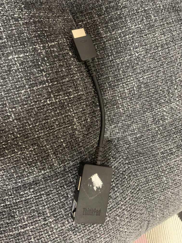 Lenovo CS/Adapter ThinkPad OneLink Plus To VGA/RJ4, Computers & Tech ...