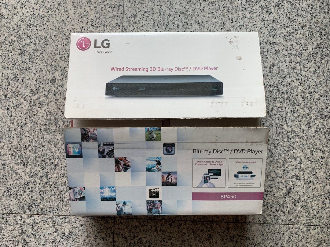LG BP450 Blu-ray / DVD Player, TV & Home Appliances, TV & Entertainment ...
