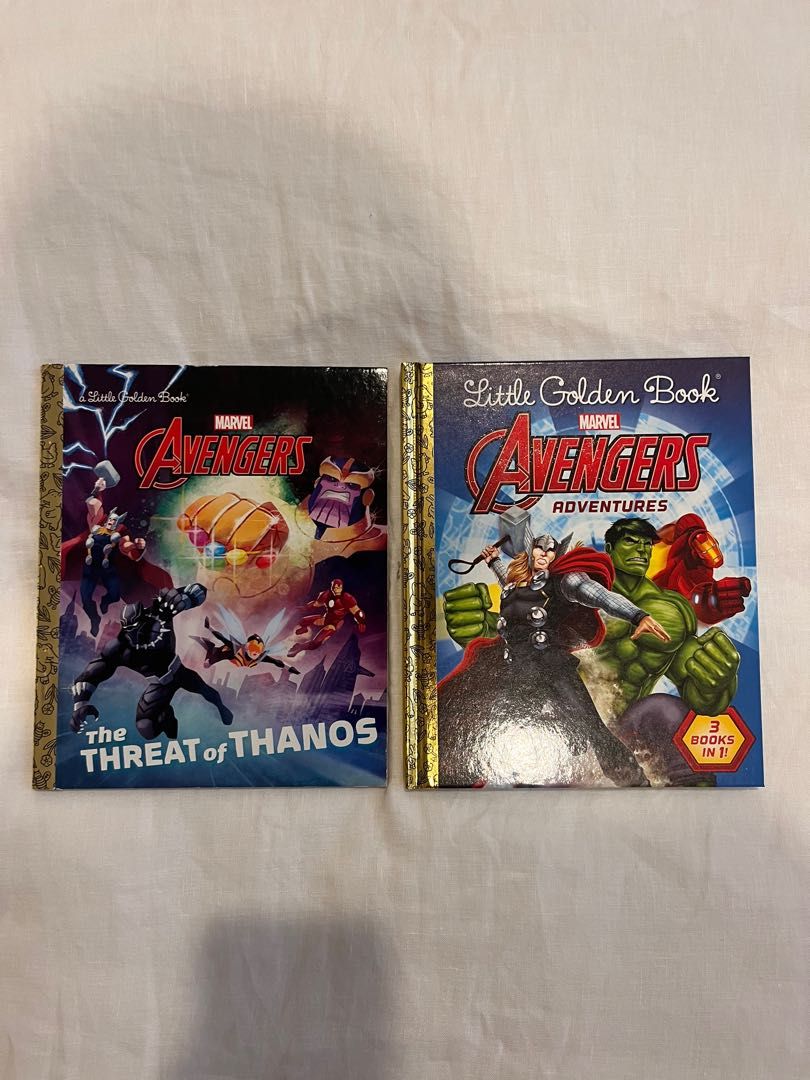 Little golden book avengers marvel, Hobbies & Toys, Books & Magazines ...
