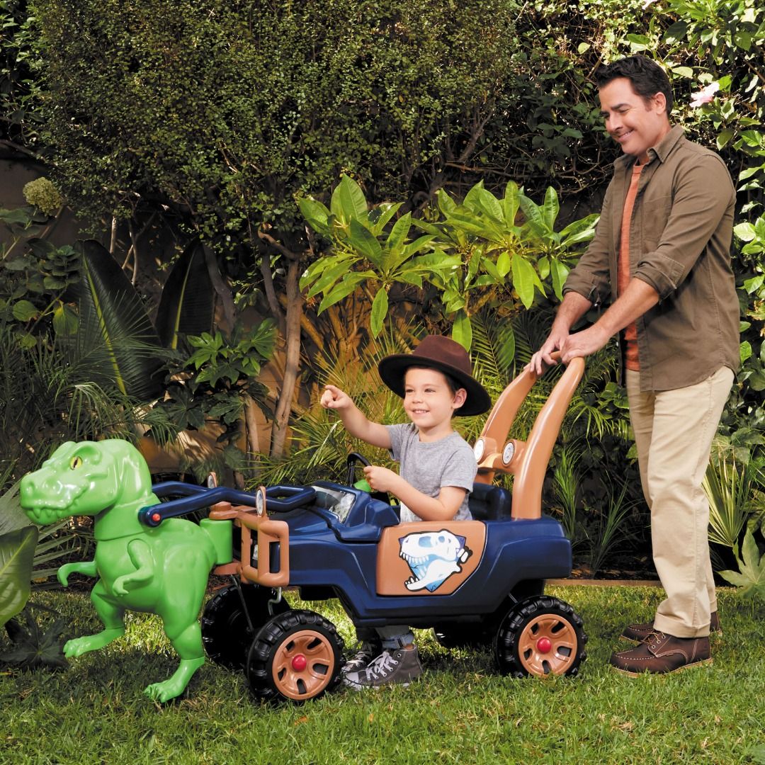 Little Tikes T-Rex Truck dinosaur ride on, Hobbies & Toys, Toys & Games ...