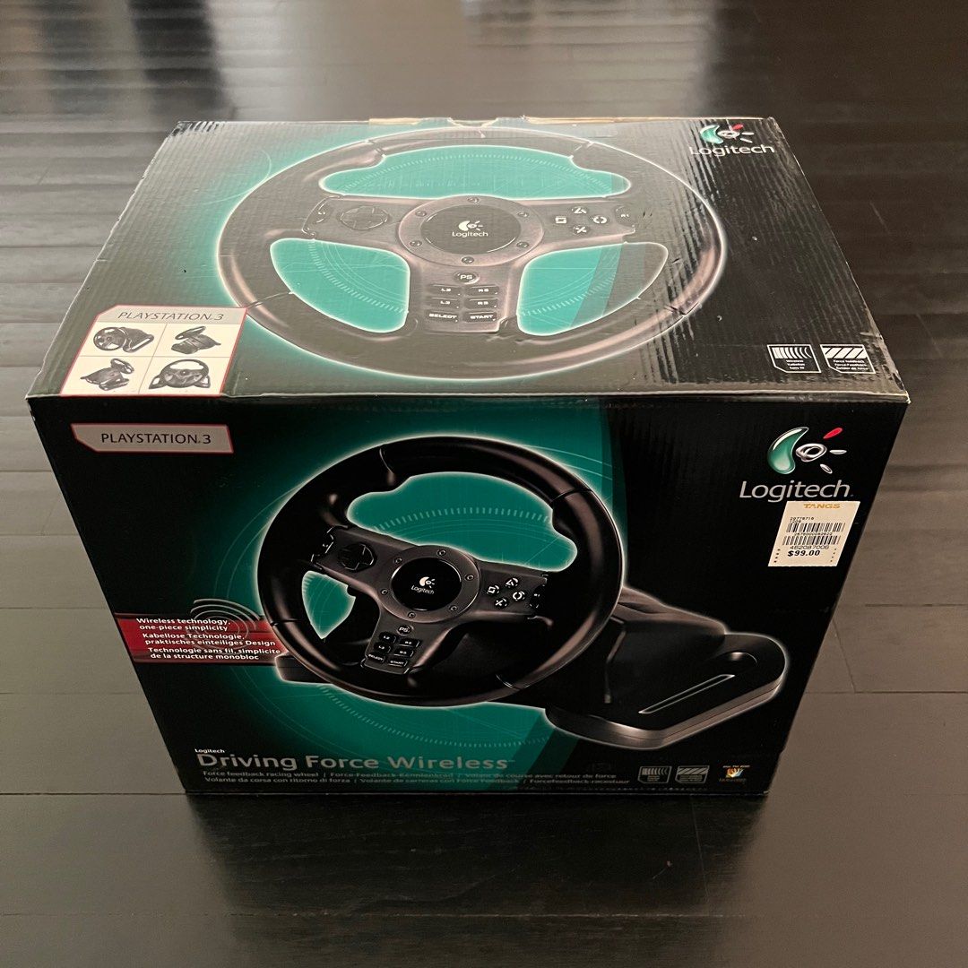 Logitech Driving Force Wireless Video Gaming Gaming Accessories Controllers On Carousell